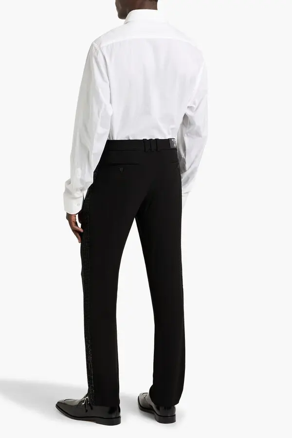 TOM FORD Cottonpoplin Tuxedo Shirt