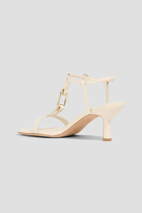 ANINE BING Kiera Embellished Leather Sandals