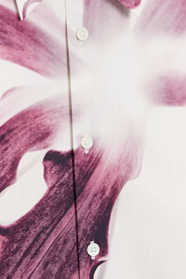Dries Van Noten Floralprint Cottonpoplin Shirt