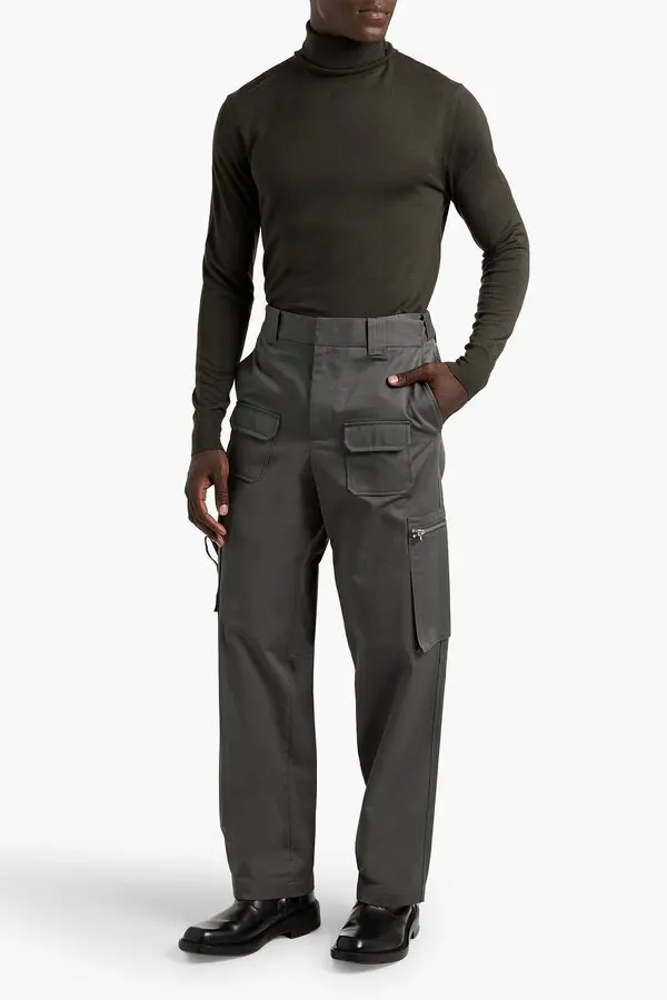 Dries Van Noten Merino Wool Turtleneck Sweater