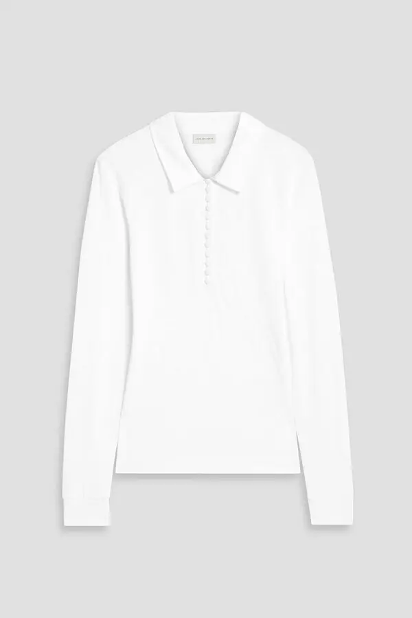 Dries Van Noten Cotton-jersey Polo Shirt