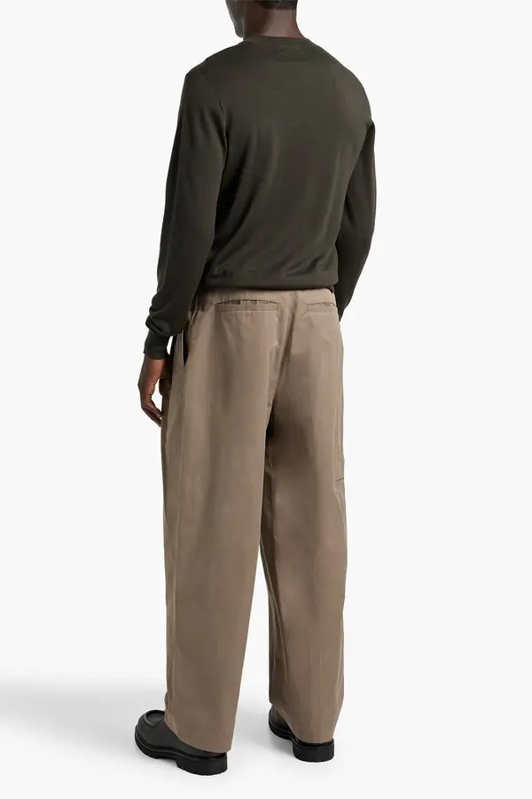 Dries Van Noten Merino Wool Sweater - Forest Green