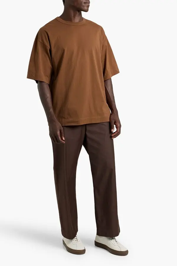 Dries Van Noten Cottonjersey Tshirt - Brown