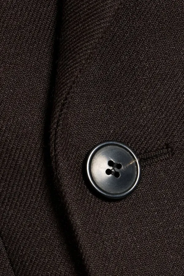 Dries Van Noten Doublebreasted Wooltwill Blazer