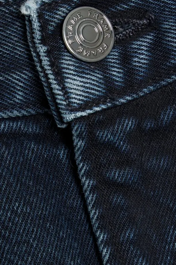 FRAME The Bubble Highrise Barrelleg Jeans