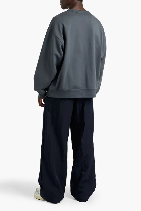Dries Van Noten Cottonjersey Sweatshirt - Dark Gray