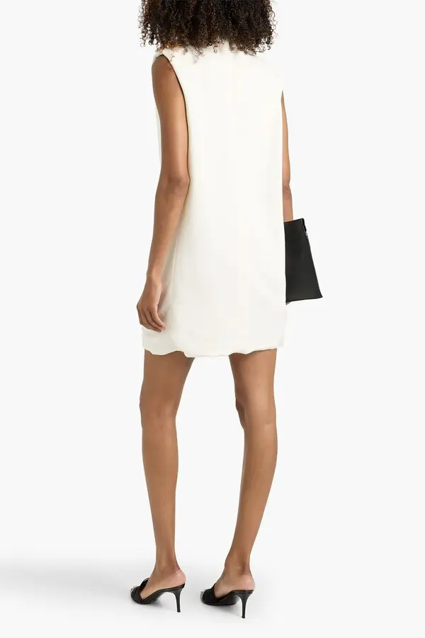 ANINE BING Crepe Mini Dress