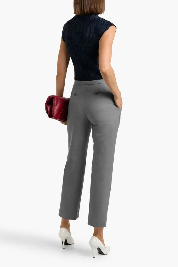 Dries Van Noten Woolblend Twill Straightleg Pants