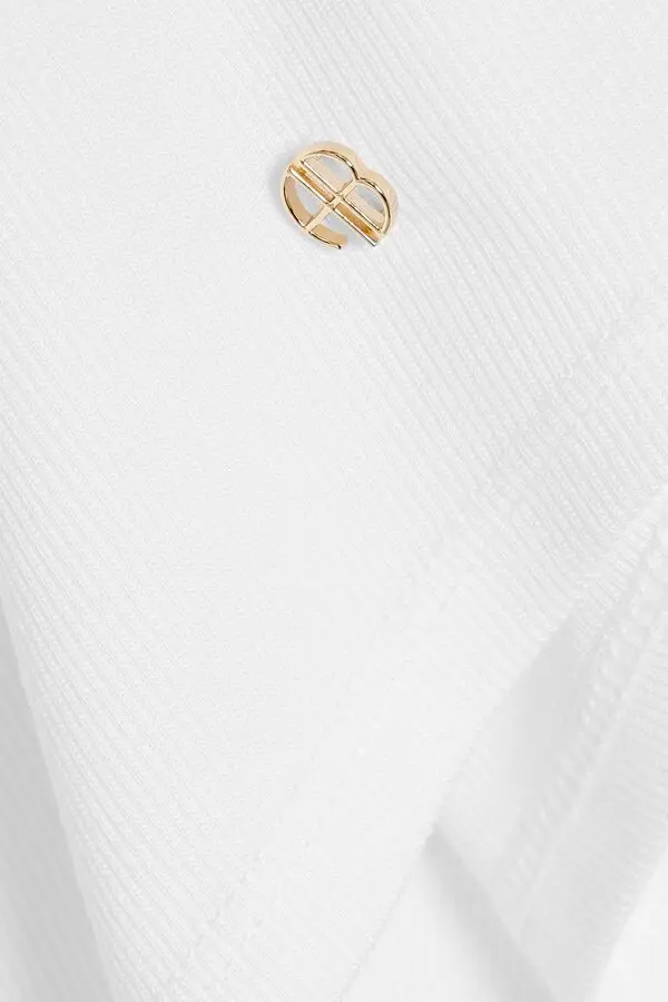 ANINE BING Modalblend Jersey Turtleneck Top