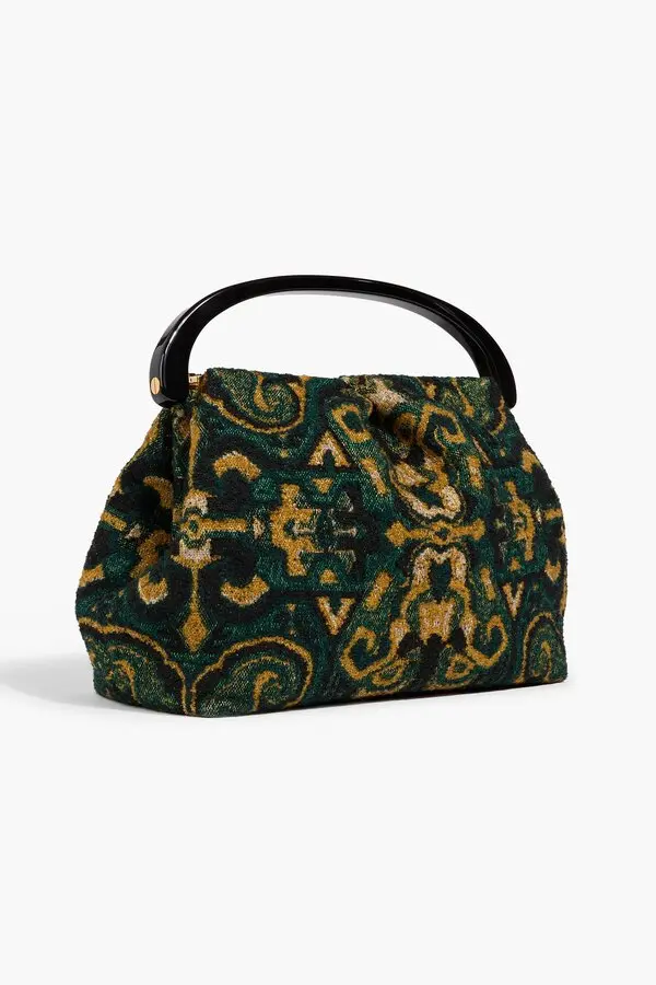 Dries Van Noten Jacquard Tote