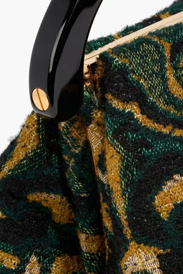 Dries Van Noten Jacquard Tote