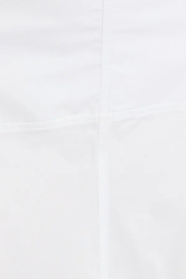 Victoria Beckham Paneled Cottonpoplin Maxi Skirt