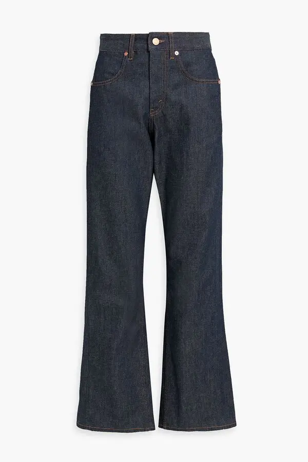 Bite Studios Curved Midrise Straightleg Jeans