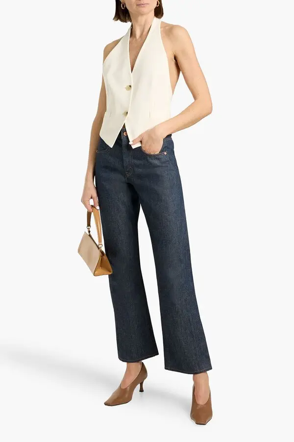Bite Studios Curved Midrise Straightleg Jeans