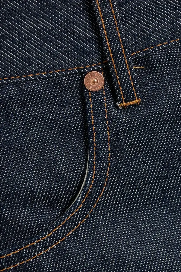 Bite Studios Curved Midrise Straightleg Jeans