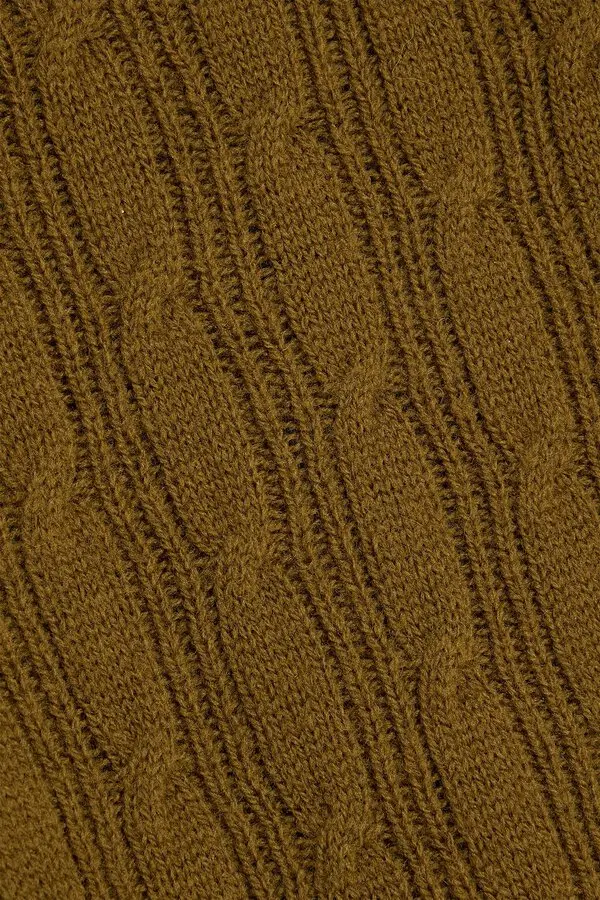 Dries Van Noten Cableknit Wool Sweater
