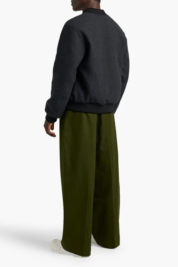 Dries Van Noten Twill Bomber Jacket