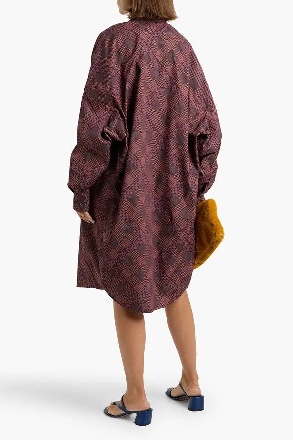 Dries Van Noten Printed Cottonpoplin Shirt Dress