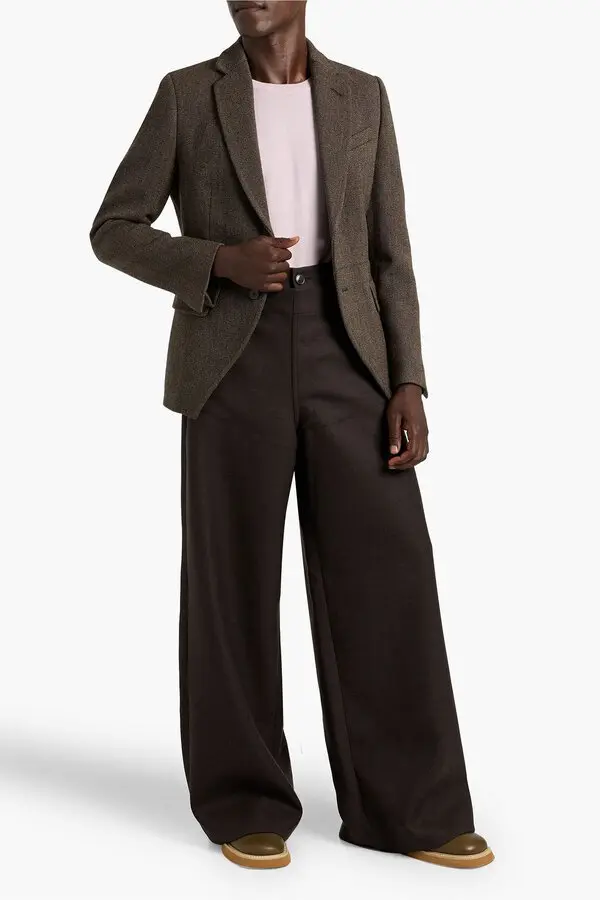 Dries Van Noten Woolblend Twill Blazer