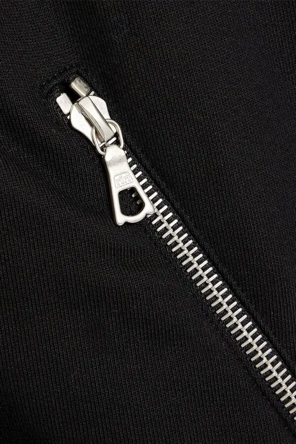 Dries Van Noten Cottonjersey Zipup Hoodie