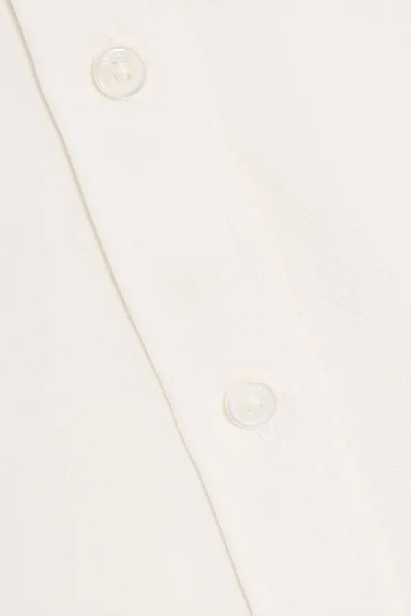 ANINE BING Braxton Crepe Shirt