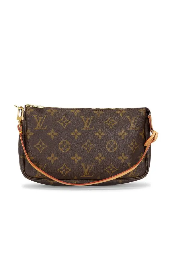 LOUIS VUITTON Monogram Pochette Accessoires Shoulder Bag - Brown