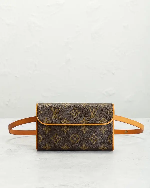 FWRD RENEW Louis Vuitton Monogram Florentine Pochette Belt Bag