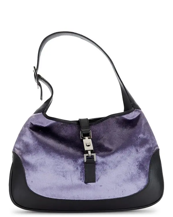 FWRD RENEW Gucci Velvet Jackie Hobo Bag