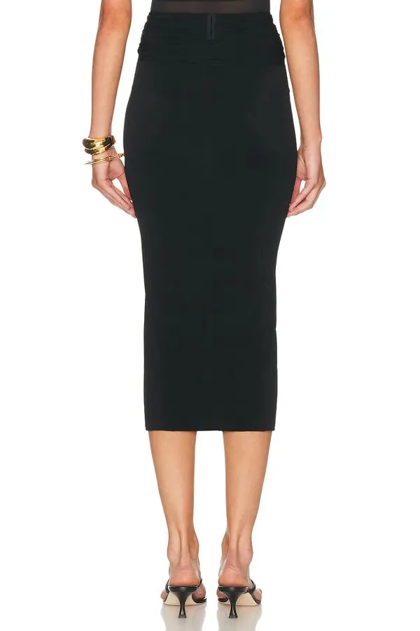 Wardrobe.NYC Translucent Midi Skirt