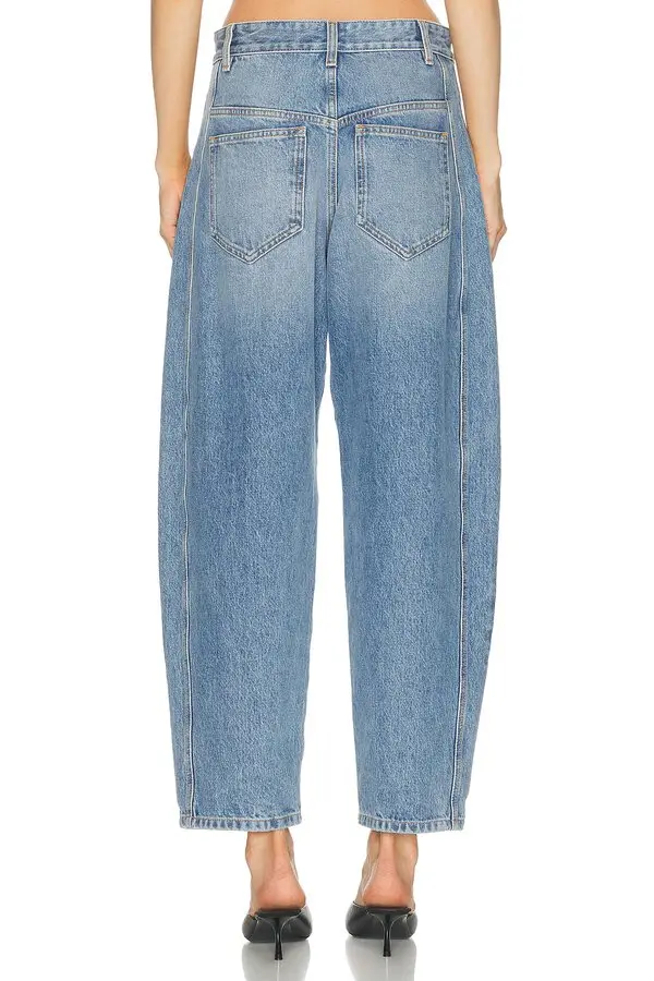 Isabel Marant Étoile Oriane Straight Leg Jeans - Light Blue