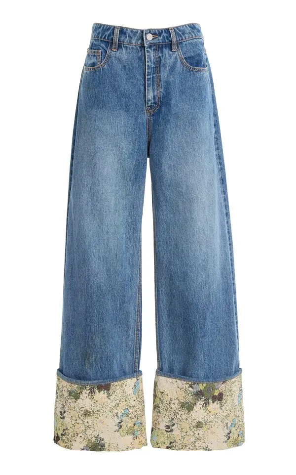 ALEMAIS Marcel Rigid Mid-rise Wide-leg Jeans