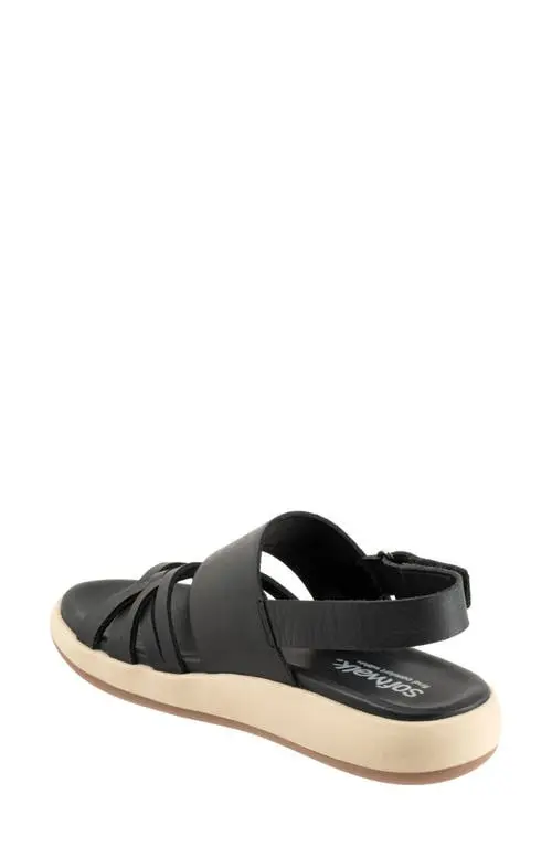 Softwalk Jewell Slingback Platform Sandal - Black
