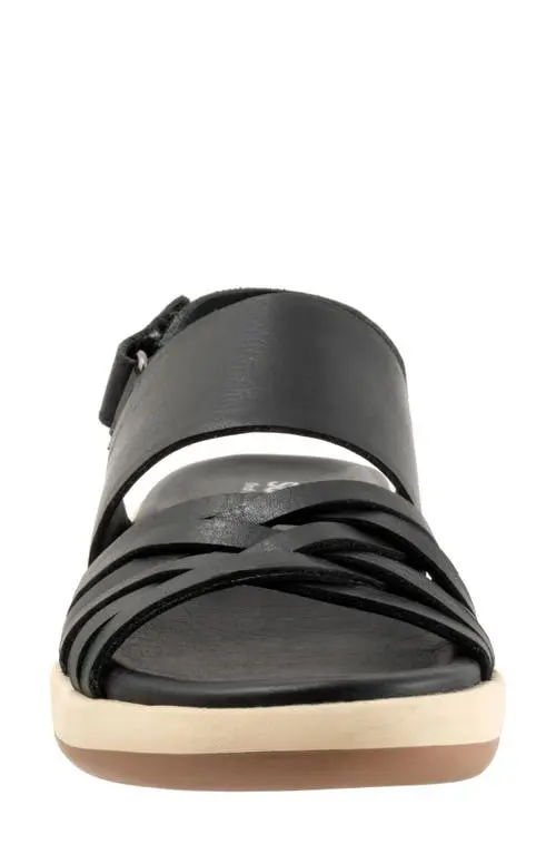 Softwalk Jewell Slingback Platform Sandal - Black