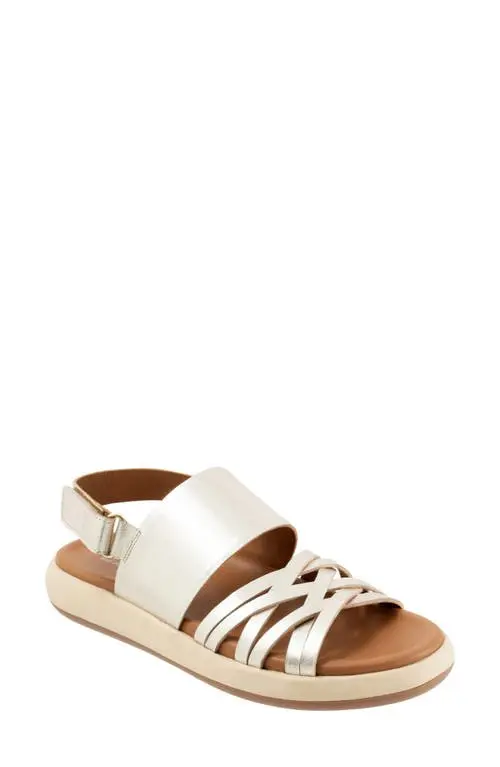 Softwalk Jewell Slingback Platform Sandal - Champagne