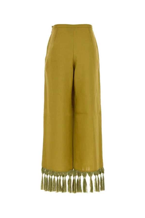TALLER MARMO Acid Linen Marlino Wide-leg Pant