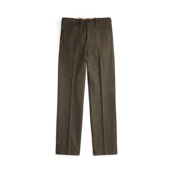 Ralph Lauren Glen Plaid Wool-cotton Officer’s Pant