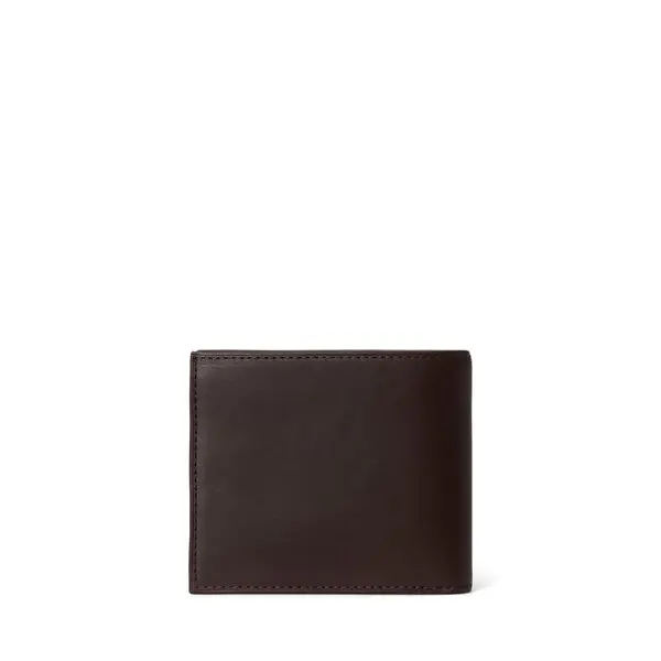 Ralph Lauren Polo Bear Leather Billfold Wallet