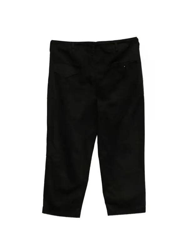 Yohji Yamamoto Chino Flap Pocket Drawstring Pants