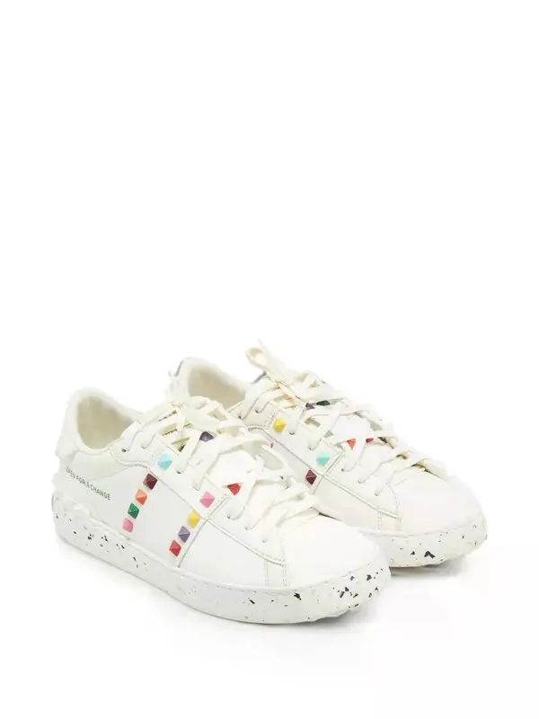 Valentino Garavani Rockstud Leather Sneakers