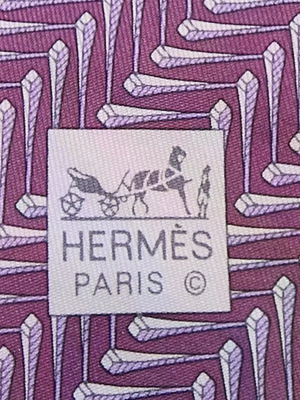 Hermès Silk Neck Tie