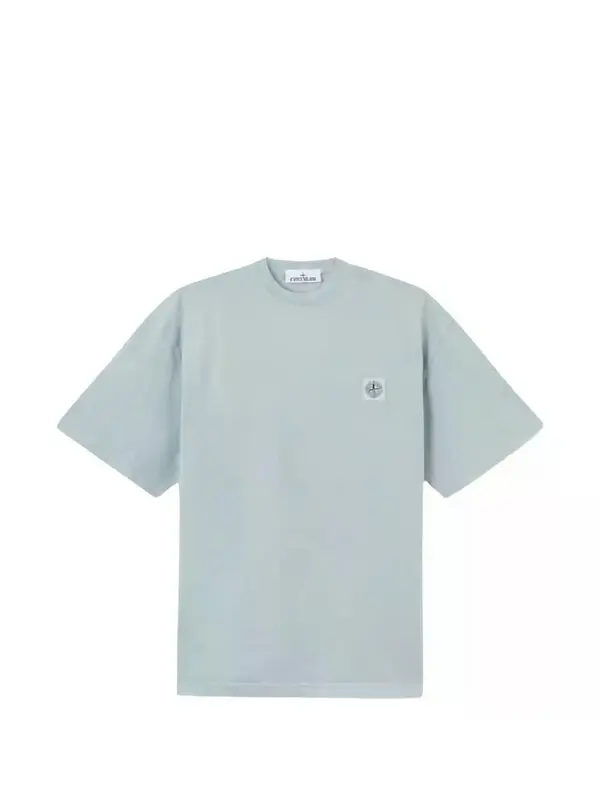 Stone Island Logo-patch T-shirt - Blue