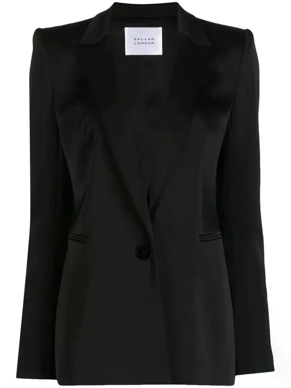 Galvan Sculpted Single-breasted Blazer