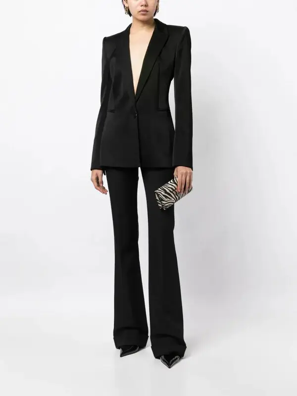 Galvan Sculpted Single-breasted Blazer