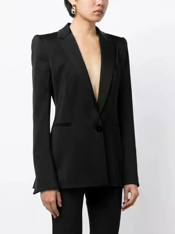 Galvan Sculpted Single-breasted Blazer