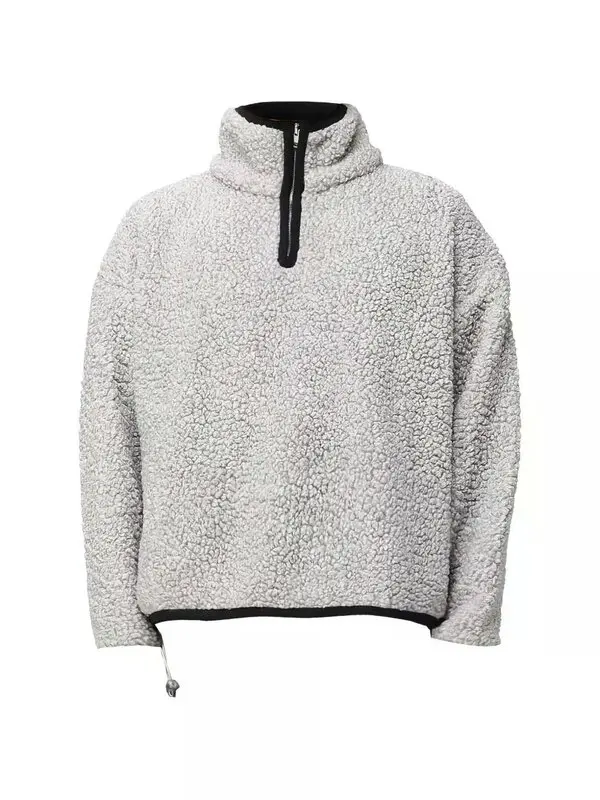 BONSAI Bouclé Zip-fastening Sweater