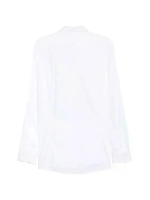 CARLO PIGNATELLI Wing-collar Long-sleeve Shirt