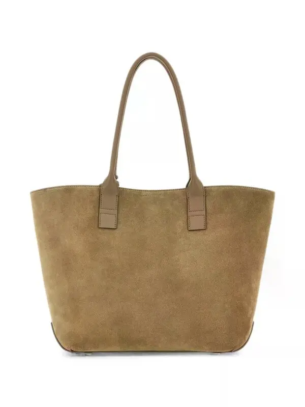 Hogan Embossed Suede Tote Bag