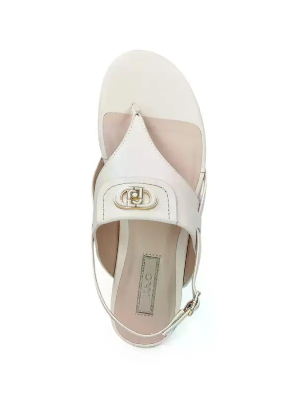 Liu Jo Logo-plaque Slingback Sandals