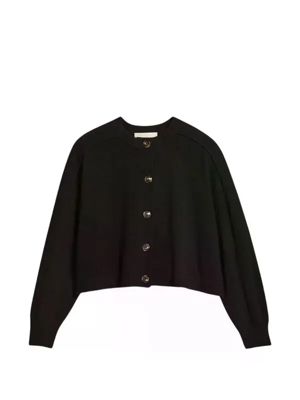 Vanessa Bruno Cropped Button-up Raglan Cardigan