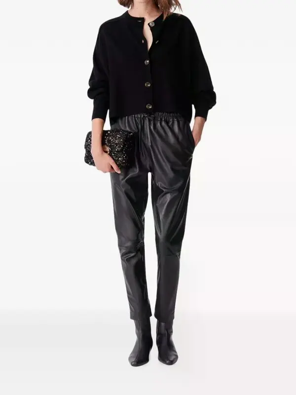Vanessa Bruno Cropped Button-up Raglan Cardigan